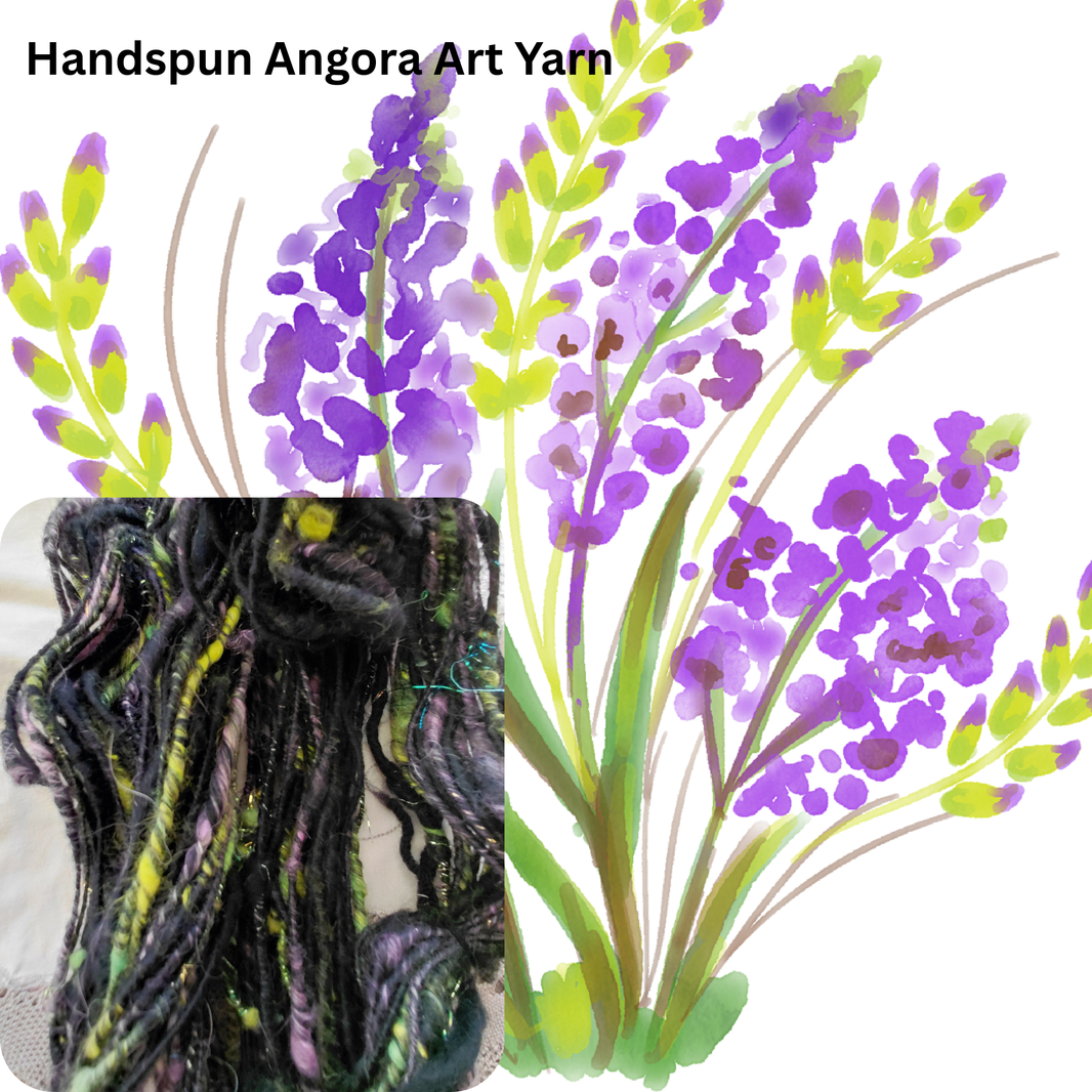 Handspun Yarn: Angora & Wool Art Yarns All Weights - Angoraonline